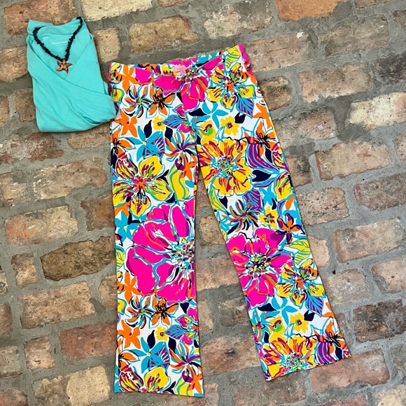 Lilly Pulitzer | Pants & Jumpsuits | Lilly Pulitzer Palazzo Pants ...